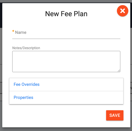 Create a Fee Plan